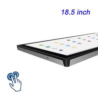 China Fully Enclosed Industrial Control All-in-one Computer 18.5-inch Embedded Industrial Display Touch Front USB for sale
