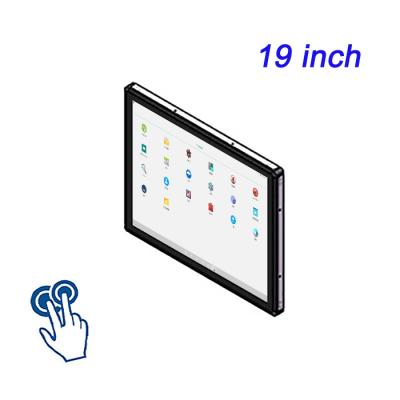 China ZXTLCD Embedded Industrial Control Touch All-in-one Machine 19 inch Fully Enclosed Capacitive Display Workshop Upper Computer for sale