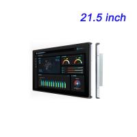 China ZXTLCD Fully Enclosed Professional Touch Industrial LCD Display 21.5-inch Industrial Control Embedded Tablet for sale