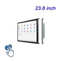 China 23.8 inch ZXTLCD Embedded Metal Display Cabinet Host PLC Configuration Workshop Industrial All-in-one Machine for sale