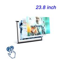 China 23.8 inch ZXTLCD Embedded Metal Display Cabinet Host PLC Configuration Workshop Industrial All-in-one Machine for sale