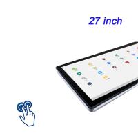 China ZXTLCD 27 Inch Waterproof Industrial Control Embedded Fully Enclosed Industrial TouchScreen Display for sale