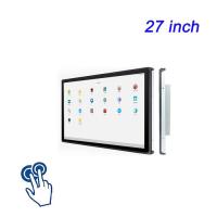 China ZXTLCD 27 Inch Waterproof Industrial Control Embedded Fully Enclosed Industrial TouchScreen Display for sale