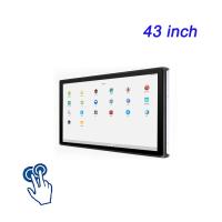China 43 inch Embedded Fully Enclosed Industrial Grade Touch All-in-one Machine Android Capacitive Touch Display for sale
