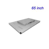 China ZXTLCD 65 Inch Embedded Fully Enclosed PLC Android Industrial Commercial TouchScreen Monitor for sale