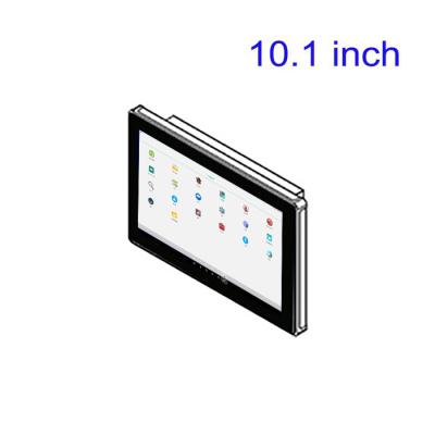 China 10.1 inch Embedded Industrial HDMI LCD Fully Enclosed Tablet Display and Control Integrated Machine for Industrial Control for sale