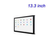 China 13.3 Inch ZXTLCD Embedded Control Machine Android Fully Enclosed Dustproof Industrial Control Integrated Machine for sale