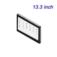 China 13.3 Inch ZXTLCD Embedded Control Machine Android Fully Enclosed Dustproof Industrial Control Integrated Machine for sale