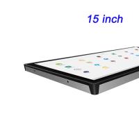 China 15 inch Embedded Fully Enclosed Rugged Industrial Display Android System Multifunctional Display for sale