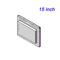 China 15 inch Embedded Fully Enclosed Rugged Industrial Display Android System Multifunctional Display for sale