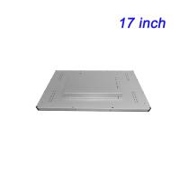 China 17 inch Embedded Fully Enclosed Dustproof and Waterproof Front Dual USB Switch Workshop Android Industrial Displays for sale