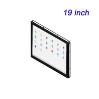 China 19 Inch Android Embedded Display Fully Enclosed Industrial Metal Display Cabinet Machine for sale