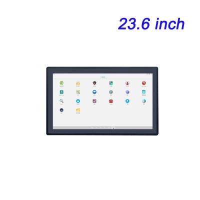 China 23.6 Inch Industrial Equipment Embedded With Industrial Control Display Screen PLC Fully Enclosed Android Workshop Workstation Integrated Machine for sale