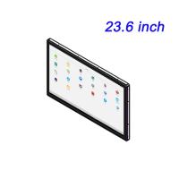 China 23.6 Inch Industrial Equipment Embedded With Industrial Control Display Screen PLC Fully Enclosed Android Workshop Workstation Integrated Machine for sale