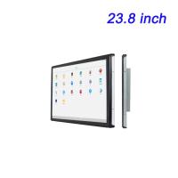 China 23.8 Inch Customized All Aluminum Enclosed Fanless Industrial Grade Display For Embedded Industrial Control for sale
