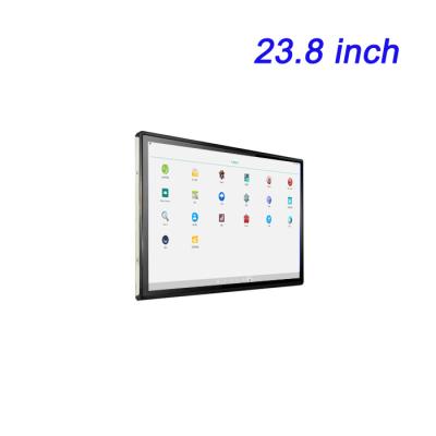 China 23.8 Inch Customized All Aluminum Enclosed Fanless Industrial Grade Display For Embedded Industrial Control for sale