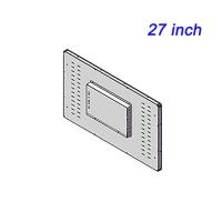 China 27 Inch Fully Enclosed Industrial Control LCD All-in-one Machine Level Dustproof Embedded Display for sale