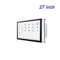 China 27 Inch Fully Enclosed Industrial Control LCD All-in-one Machine Level Dustproof Embedded Display for sale