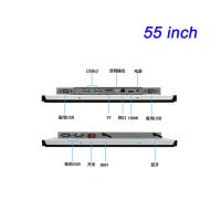 China 55 Inch Embedded Display Terminal Fully Enclosed Aluminum Alloy Heat Dissipation Fanless Dustproof Industrial Tablet for sale