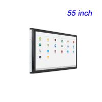 China 55 Inch Embedded Display Terminal Fully Enclosed Aluminum Alloy Heat Dissipation Fanless Dustproof Industrial Tablet for sale