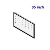 China ZXTLCD 65 Inch LCD Large Screen Embedded Aluminum Alloy Industrial Control Terminal Display for sale