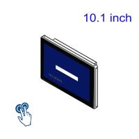 China 10.1 Inch ZXTLCD Fanless Dustproof Silent Monitoring Query CNC Equipment Embedded Touch Industrial Display for sale