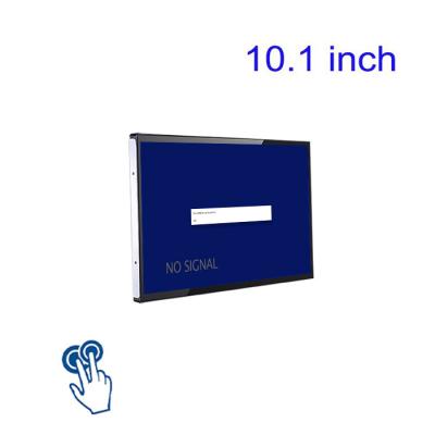 China 10.1 Inch ZXTLCD Fanless Dustproof Silent Monitoring Query CNC Equipment Embedded Touch Industrial Display for sale