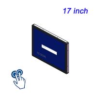 China 17 Inch Wall Mounted Industrial Grade Explosion-proof Touch Screen Self-service Terminal for sale