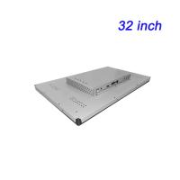 China 32 Inch Narrow Edge Basket Embedded Fully Enclosed Capacitor Multi-point Touch Screen Controllable Standard Parameter Industrial Computer Monitor for sale