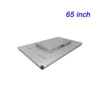 China 65 Inch Conventional Embedded Workshop Industrial Waterproof Capacitor Panel Mount TouchScreen for sale