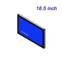 China 18.5 Inch Industrial Grade Embedded Rugged Industrial Display Anti-interference Digital Signage for sale
