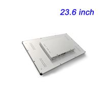 China 23.6 inch High Definition Embedded Remote Control Loop Playback Multifunctional Industrial HDMI LCD Panel for sale