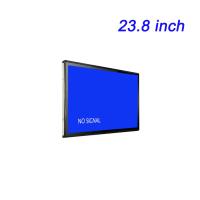 China 23.8 inch Multi Functional Embedded Industrial LCD Displays Outside the Conference Room of Industrial Grade CNC Workshop for sale