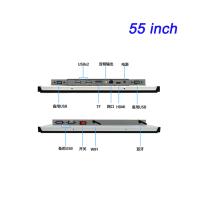 China 55 inch Embedded 4K Panel Mount Monitor Wholesale Mall Hospital Banking Business Advertising for sale