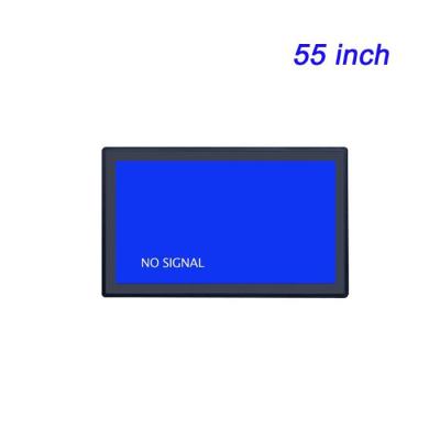China 55 inch Embedded 4K Panel Mount Monitor Wholesale Mall Hospital Banking Business Advertising for sale
