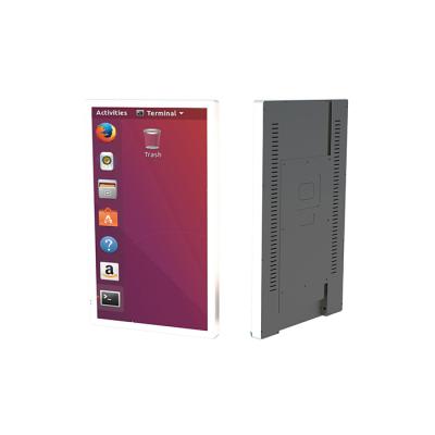 China 23.6 inch high transmittance intelligent guidance screen Linux system hospital consultation room entrance digital kiosk for sale