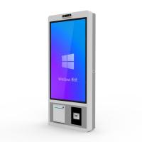 China 21.5 inch Windows Fast Food Self Service Kiosk Bill Touch Screen Payment Self Service Cash Register Kiosk Self Ordering Kiosk in Restaurant for sale