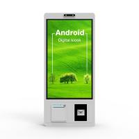 China 21.5 inch Android Mcdonald's Self Service Kiosk Wall-mounted Digital Signage with Waterproof Screen for KFC for sale