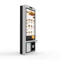 China 21.5 inch Android Mcdonald's Self Service Kiosk Wall-mounted Digital Signage with Waterproof Screen for KFC for sale