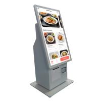 China 21.5 Inch Windows Desktop LCD Touch Screen Ordering Machine Terminal Food Restaurant Pos Self Service Checkout Kiosk Payment Kiosks for sale