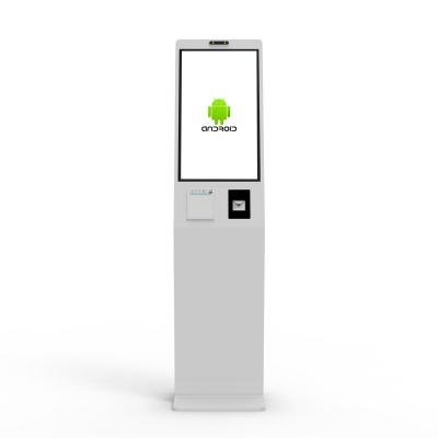 China ZXTLCD Android Touchscreen Payment 21.5 Inch Self-Service Kiosk Terminal Self Checkout Kiosk for sale