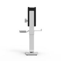 China 21.5 Inch Capacitive Touch Screen Toast Self Ordering Kiosk 80mm Built-In Printer 2D Scanner Bill Payment System for Windows SDK Function for sale
