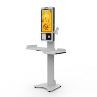 China Supermarket Capacitive Touchscreen Food Ordering Kiosk 21.5 inch with Payment Self-Checkout Android SDK Features for sale