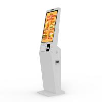 China 23.6 Inch Floor Standing Member Self-Ordering Terminal for Self-Service Android Touch Screen System for Queue Management Shopping Malls for sale