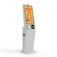 China 23.6 Inch Floor Standing Member Self-Ordering Terminal for Self-Service Android Touch Screen System for Queue Management Shopping Malls for sale