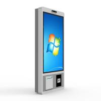 China 27 inch Windows Ordering Robot Manufacturer Wall Mount Touch Screen with Cashless Card Payment for sale