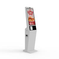China 27 inch Windows Customized Indoor Self-Service Kiosk vertical Restaurant Ordering & Touch Screen Payment with SDK Function for sale