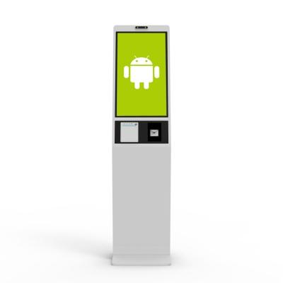 China 27 inch Floor Standing WIFI LCD Touch Screen Self Service Food Ordering System for sale