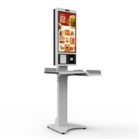 China 27 inch Android Floor Stand Ordering Kiosk Machine With Thermal Printer/QR Code/RFID for sale