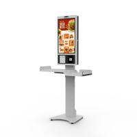 China 27 inch Android Floor Stand Ordering Kiosk Machine With Thermal Printer/QR Code/RFID for sale